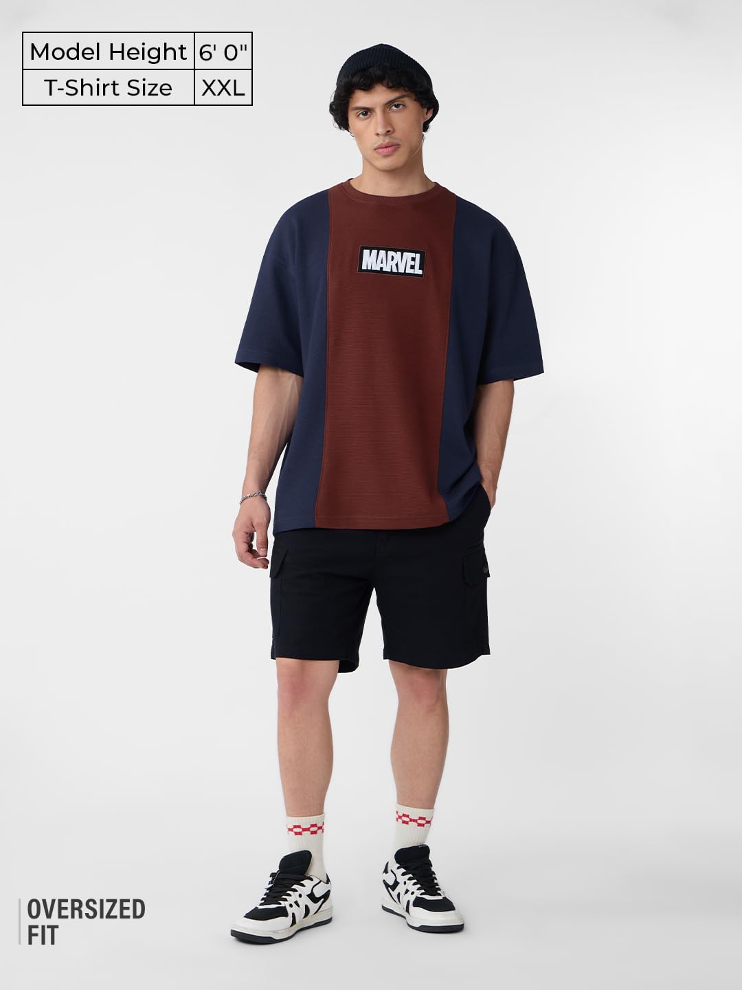 The Souled Store Marvel: Classic Logo Men and Boys Short Sleeves Round ...