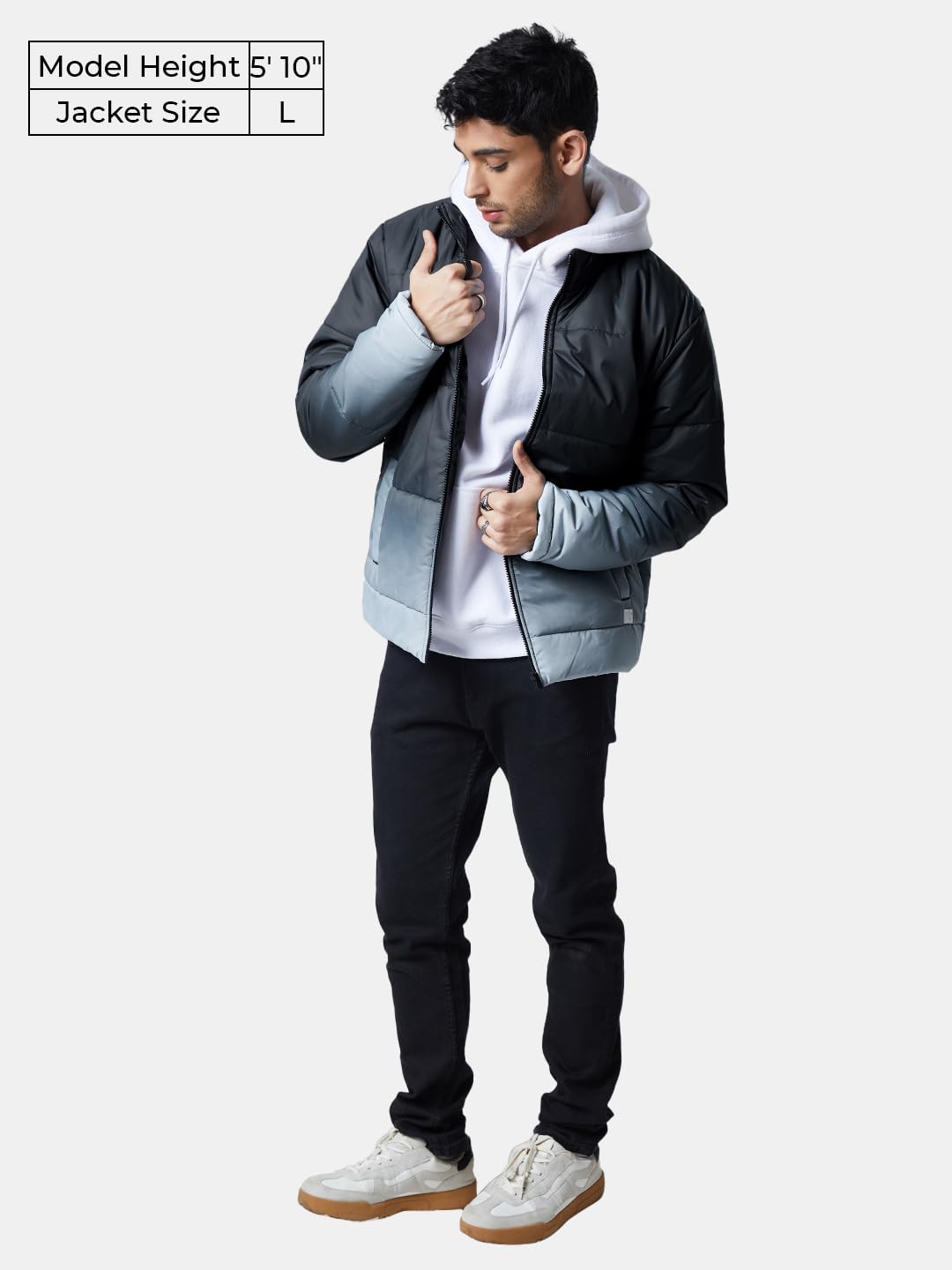 The Souled Store| Gangsta Jacket Mens and Boys Puffer Jackets|Full ...